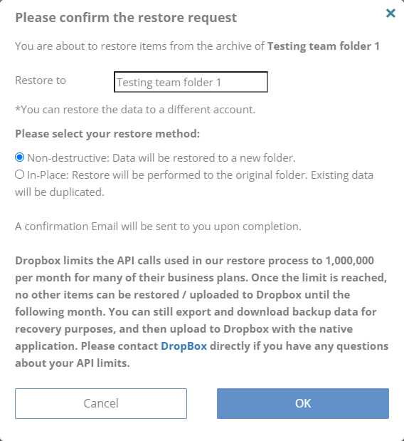 Dropbox User Guide – CLOUDALLY