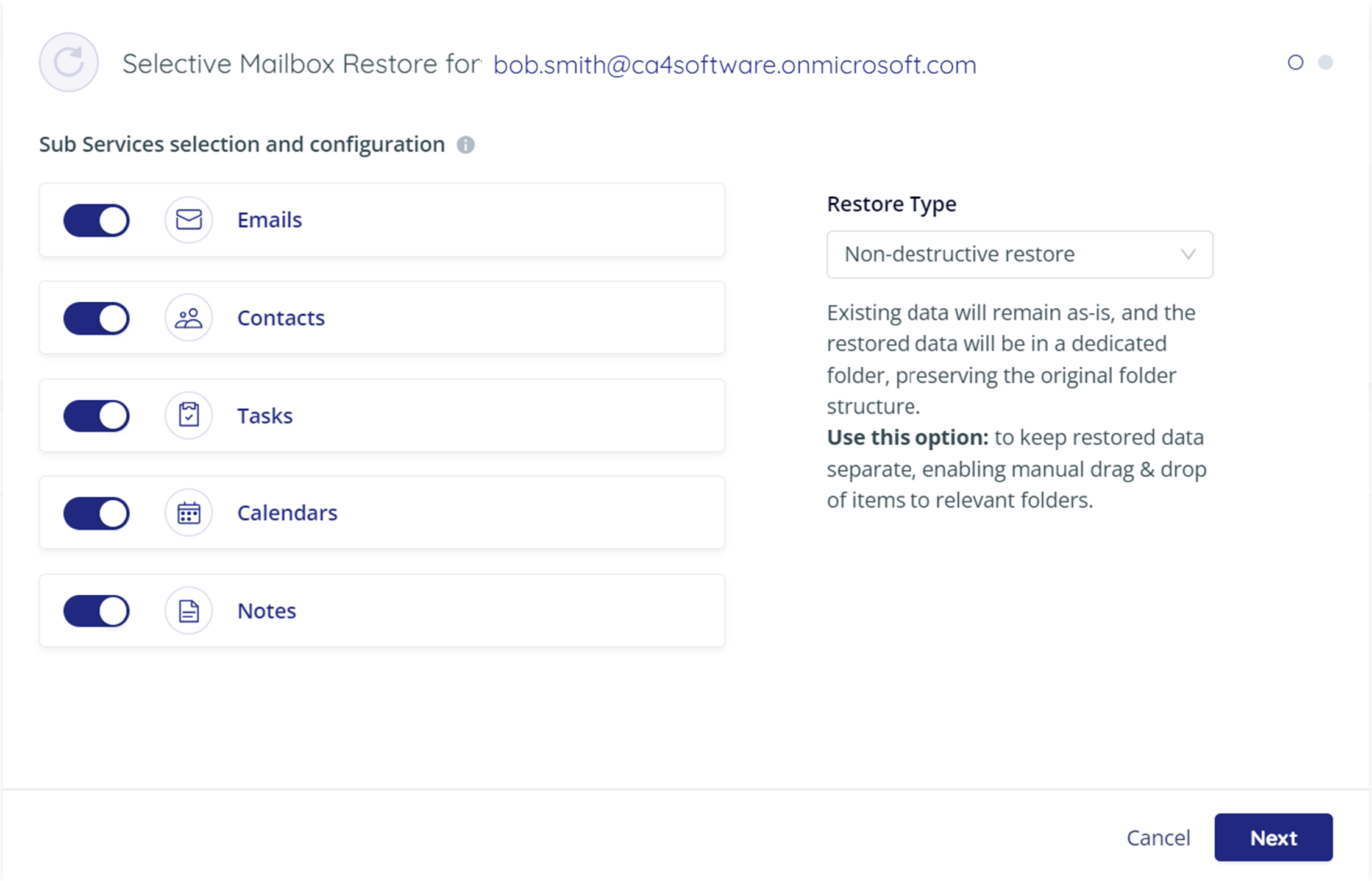 End-User Recovery User Guide – CLOUDALLY