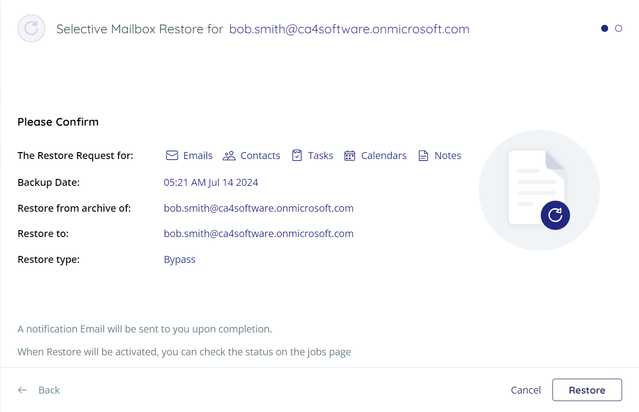 End-User Recovery User Guide – CLOUDALLY