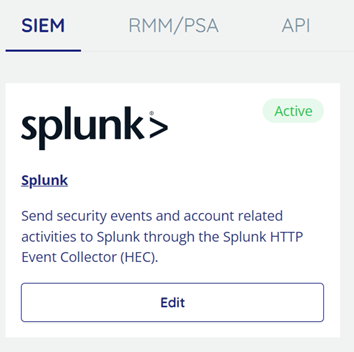 Splunk Integration for Customers – CLOUDALLY