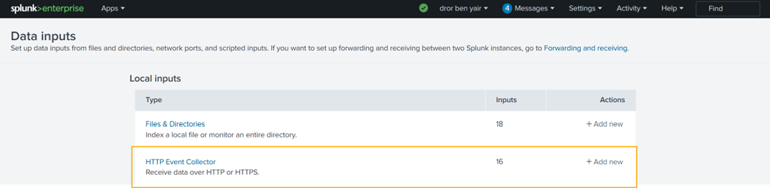 Splunk Integration for Customers – CLOUDALLY