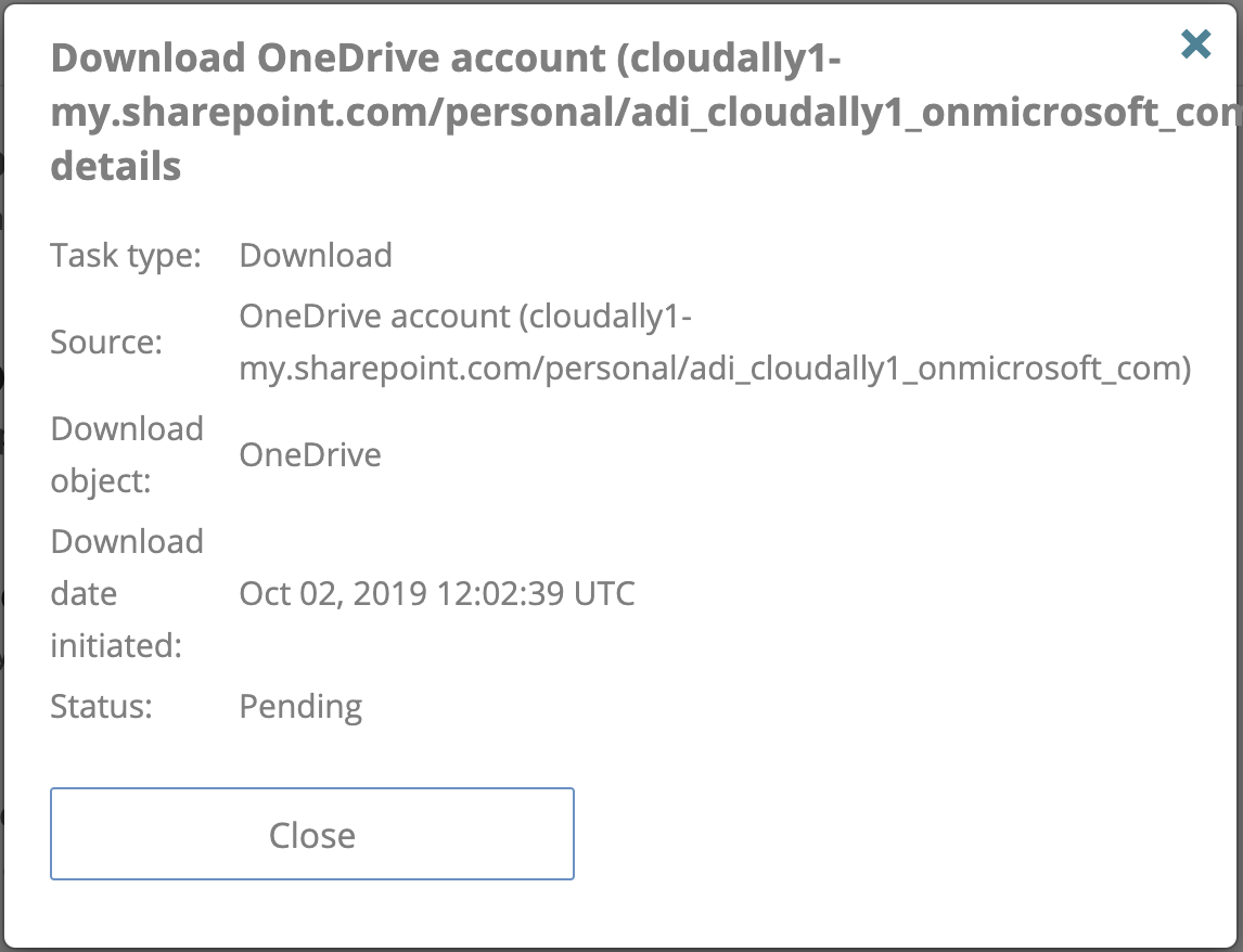 Searching, Restoring & Downloading OneDrive Backup Data – CLOUDALLY Searching, Restoring & Downloading OneDrive Backup Data – CLOUDALLY